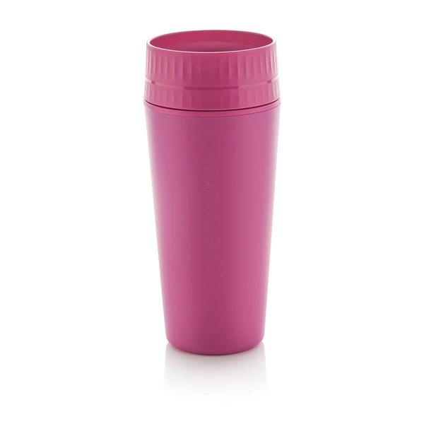 Tasse à emporter 360° DE TUPPERWARE ROSE | Au péché mignon